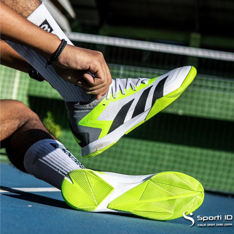 Jual Sepatu Futsal Adidas Predator Accuracy.3 IN - White Black Lemon ...