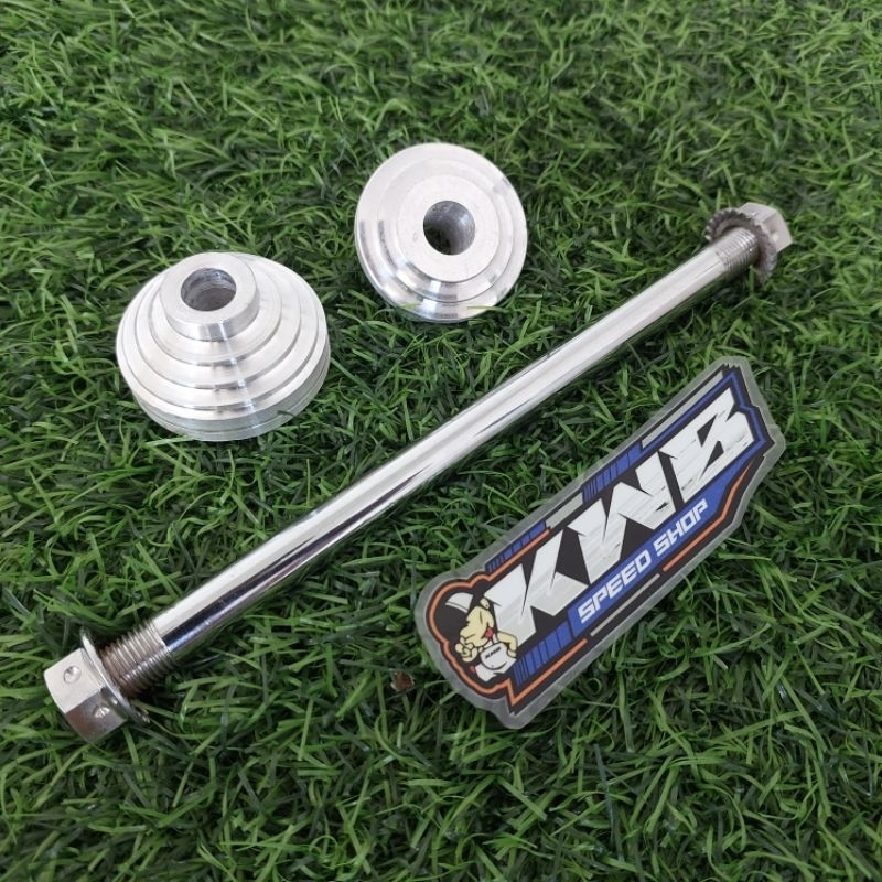 Jual As roda probolt depan as 12mm mur 17 panjang 20cm set bosh tromol ...
