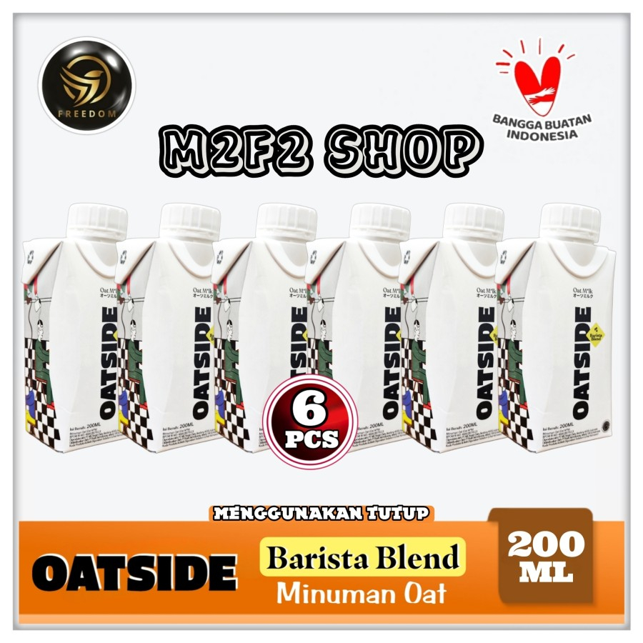 Jual OATSIDE Mini Barista Blend Oat Milk | Susu Gandum Original Kotak ...