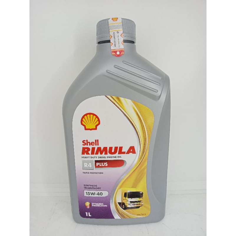 Jual Shell Rimula R4 Plus Sae 15/40 Diesel 1 Liter (Dijamin Asli ...