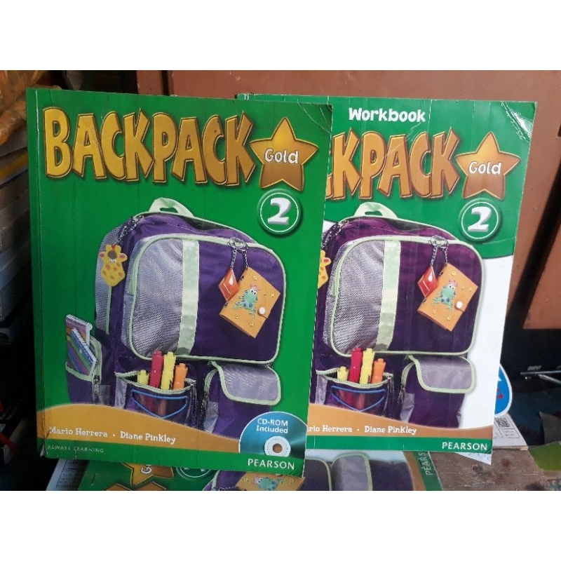 Jual BUKU BACKPACK GOLD 2 TEXTBOOK DAN WORKBOOK | Shopee Indonesia