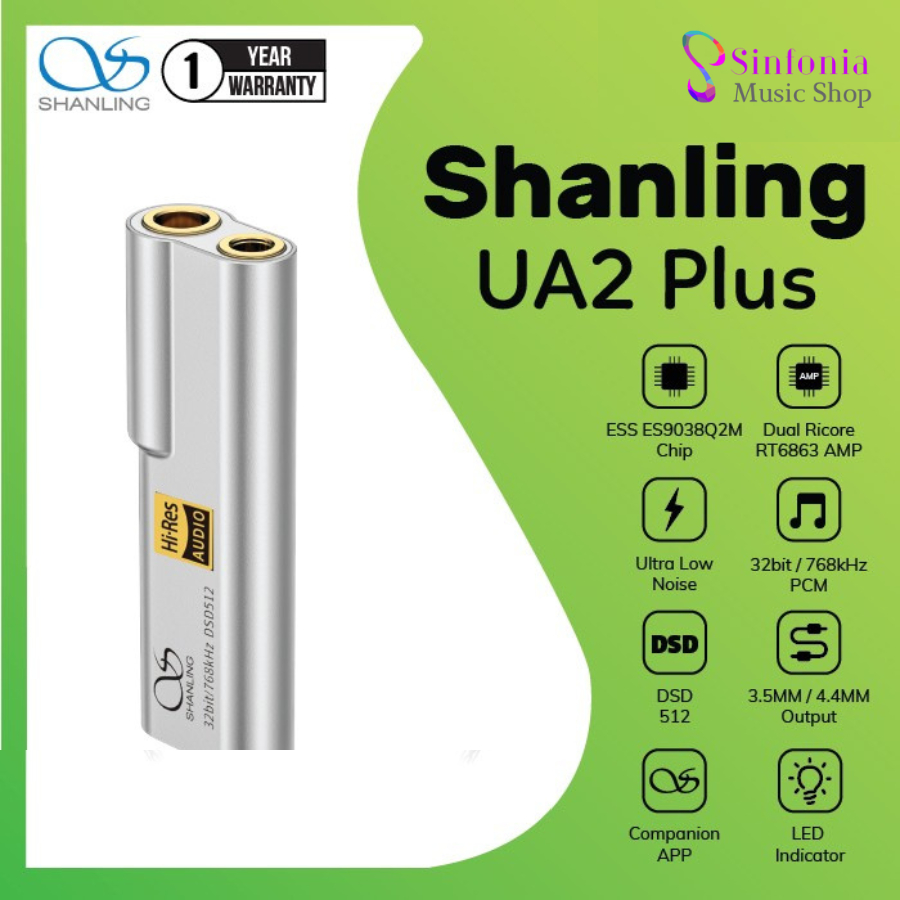 Jual Shanling UA2 Plus Portable USB DAC / Amplifier | Shopee Indonesia