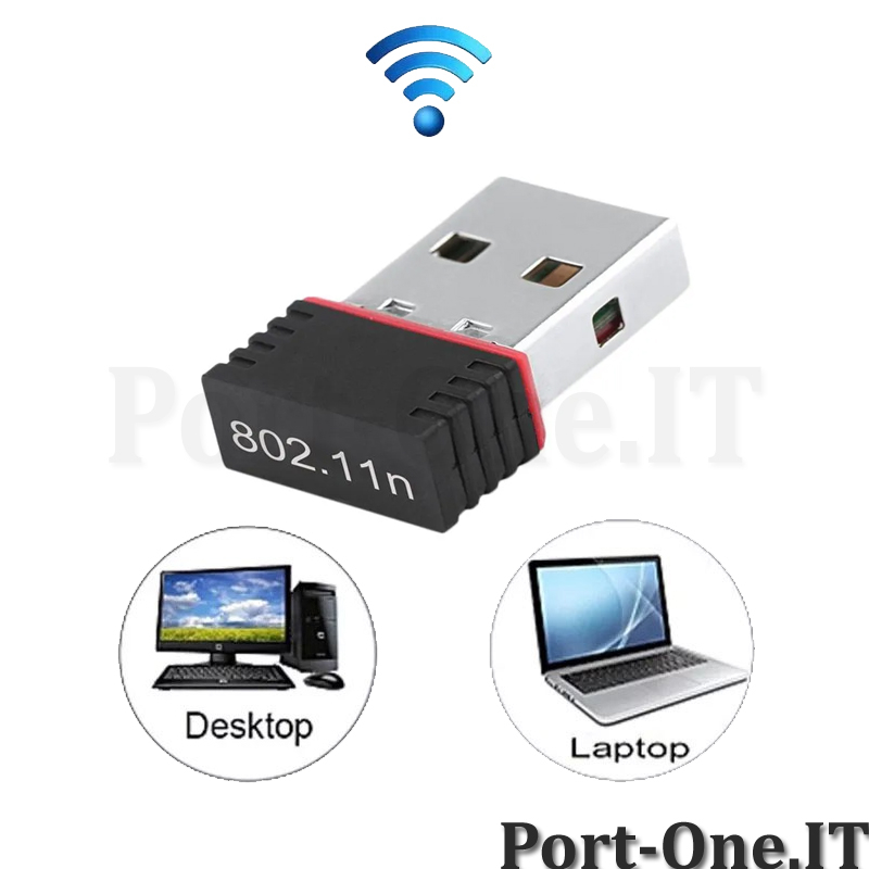 Jual Dongle USB WIFI Receiver PC Laptop 300Mbps Nano Dongle USB WIFI Card Adapter | Shopee Indonesia