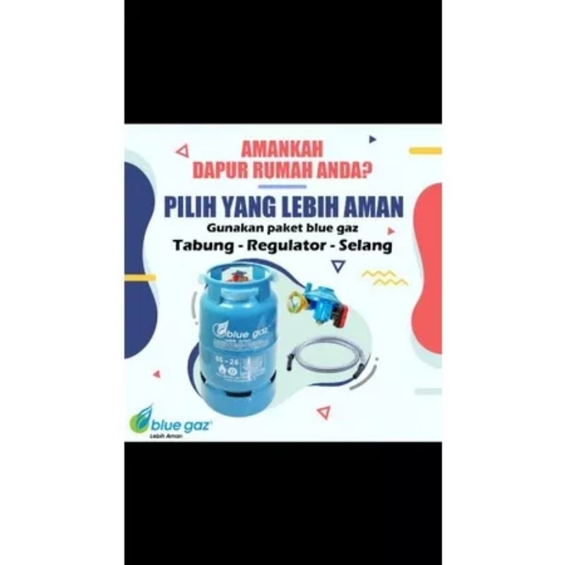 Jual PAKET LENGKAP!! TABUNG BLUEGAS BLUE GAS BLUEGAZ BLUE GAZ ...