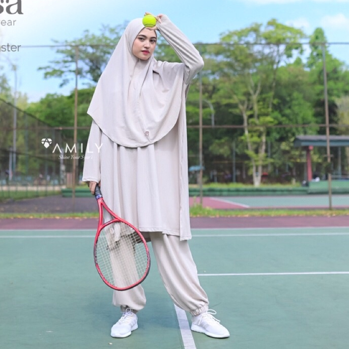 Jual BAJU OLAHRAGA DISA SPORTWEAR FASHION MUSLIMAH AMILY HIJAB PAKAIAN ...