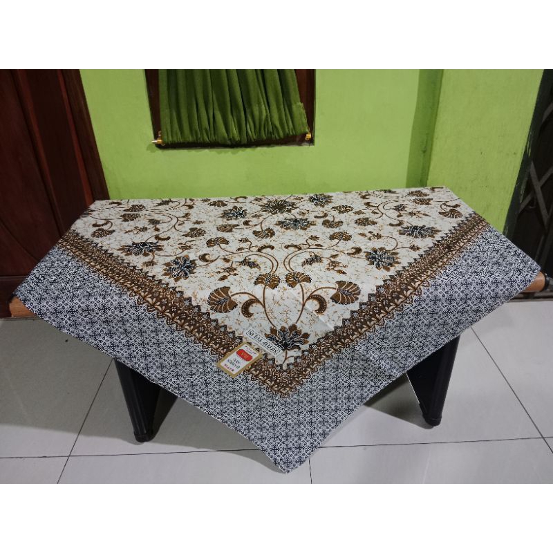 Jual taplak meja batik guru / taplak meja batik kuda | Shopee Indonesia