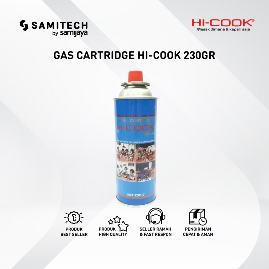 Jual ORIGINAL GAS PORTABLE - GAS KALENG HI COOK [ KHUSUS PULAU JAWA ...