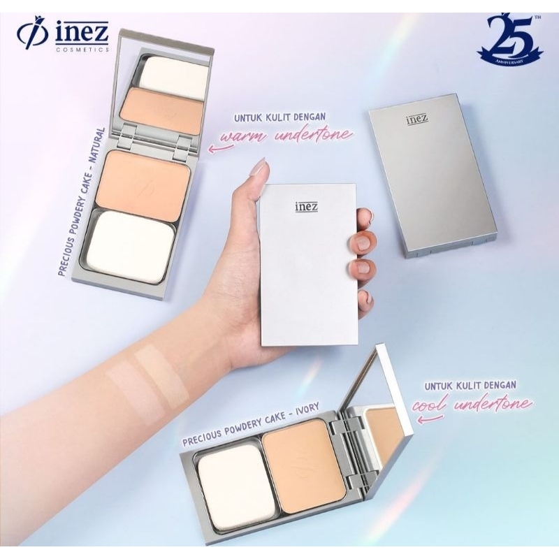 Jual Inez precious powdery cake/inez two way cake (new case) | Shopee ...