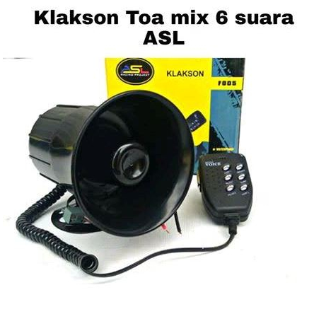 Jual KLAKSON TOA SIRINE 3 SUARA 12V 3 TOMBOL | Shopee Indonesia