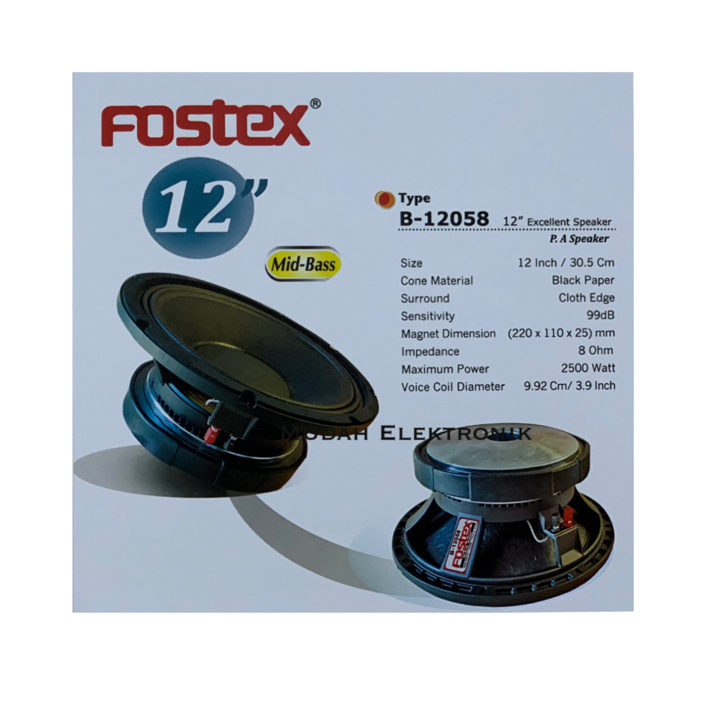 Jual Excellent Speaker 12in B-12058 Mid-Bass | Shopee Indonesia
