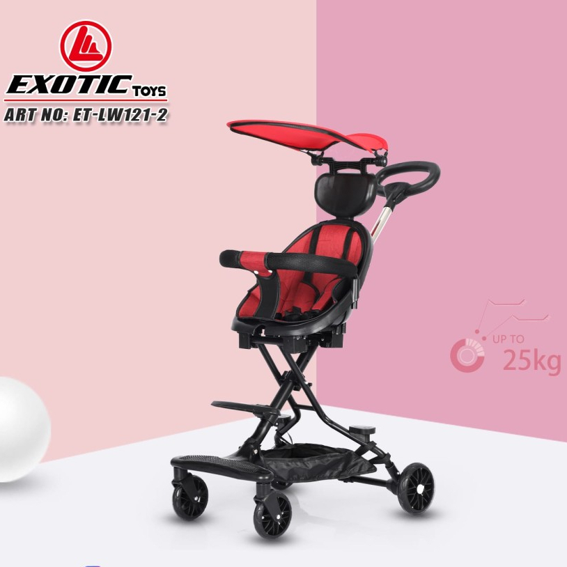 Jual Exotic - Magic Stroller Model LW 121 (canopy) | Shopee Indonesia