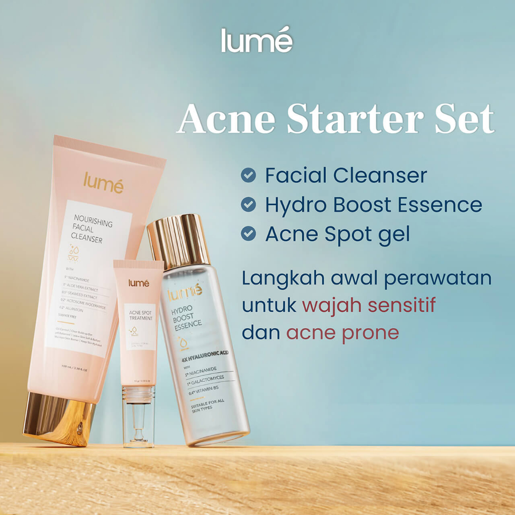 Jual LUME Acne Starter Set | Shopee Indonesia