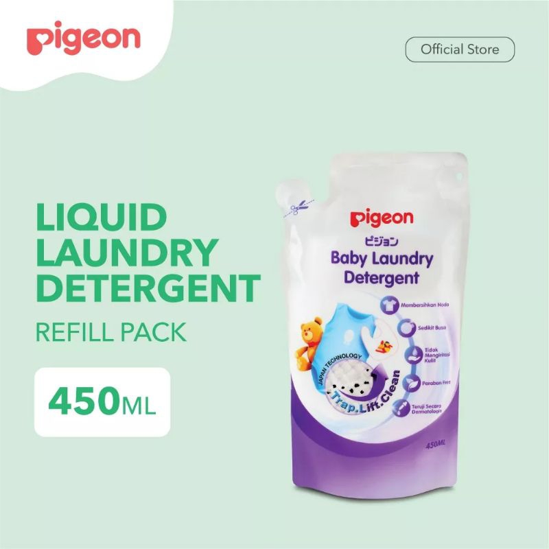 Jual Pigeon Liquid Laundry Detergen Refill 450 ml | Shopee Indonesia