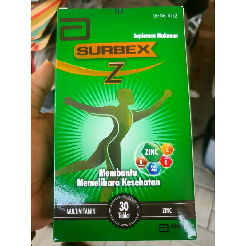 Jual SURBEX/SURBEXZ/SURBEX T/MULTIVITAMIN/VITAMINB/ED MEI'24 | Shopee ...
