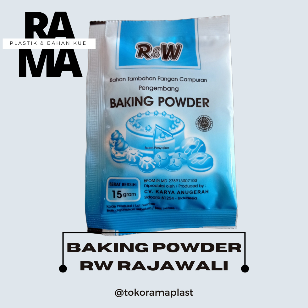 Jual BAKING POWDER RW RAJAWALI 15GR | Shopee Indonesia