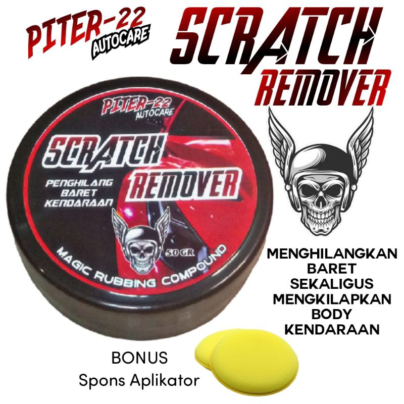 Jual SCRATCH REMOVER PITER-22 / RUBBING COMPOUND / PENGHILANG BARET ...