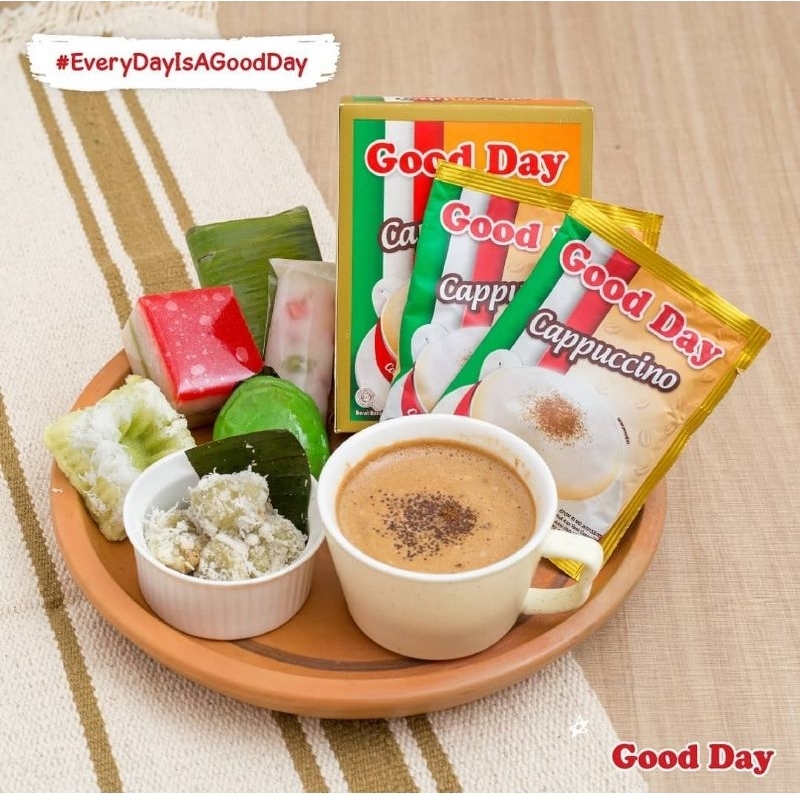 Jual Kopi Good Day Cappucino 25 gram x 10 pcs (1 renceng) | Shopee ...