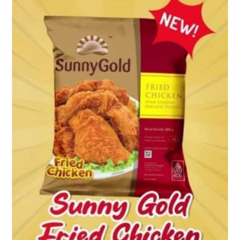 Jual sunny gold fried chicken 500gr | Shopee Indonesia