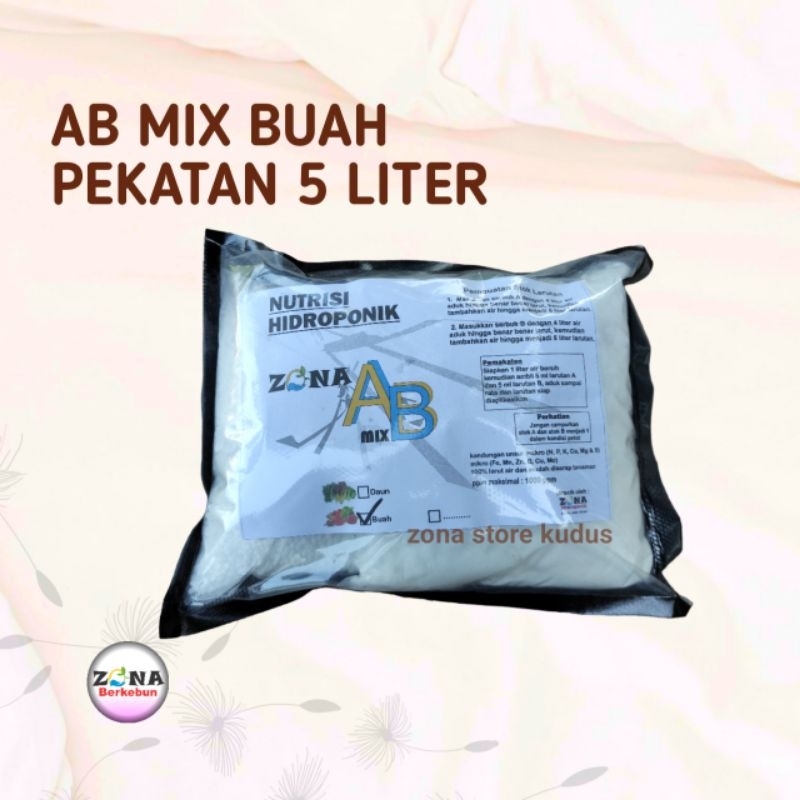 Jual NUTRISI AB MIX BUAH 5 LITER PEKATAN PREMIUM | Shopee Indonesia