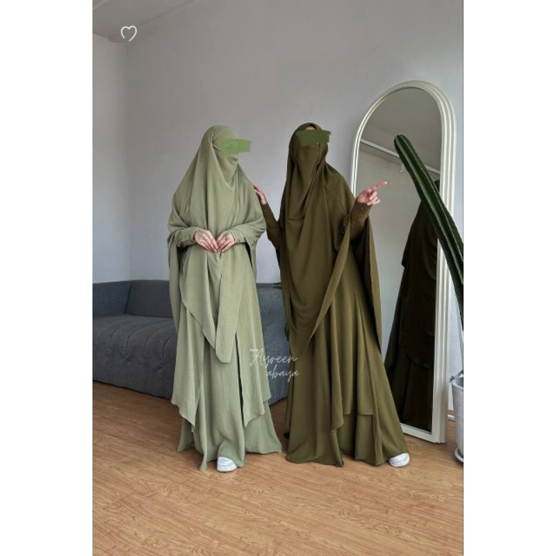 Jual ABAYA AYREEN BY MAHIRA INDONESIA | ABAYA AYREEN | DRESS SYAR'I ...