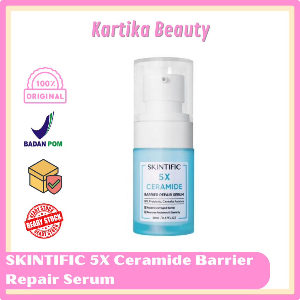 Jual SKINTIFIC 5X CERAMIDE SKIN BARRIER REPAIR SERUM 20 ML SERUM BARIER ...