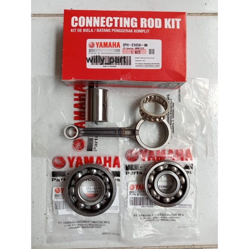 Jual Paket Stang Seher Connecting Rod Mio M3 Mio Soul GT 125 Fino X ride 125 Mio z 125 2PH ...