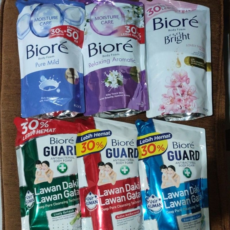 Jual Biore Pure Mild Relaxing Aromatic Guard 800 ml | Shopee Indonesia