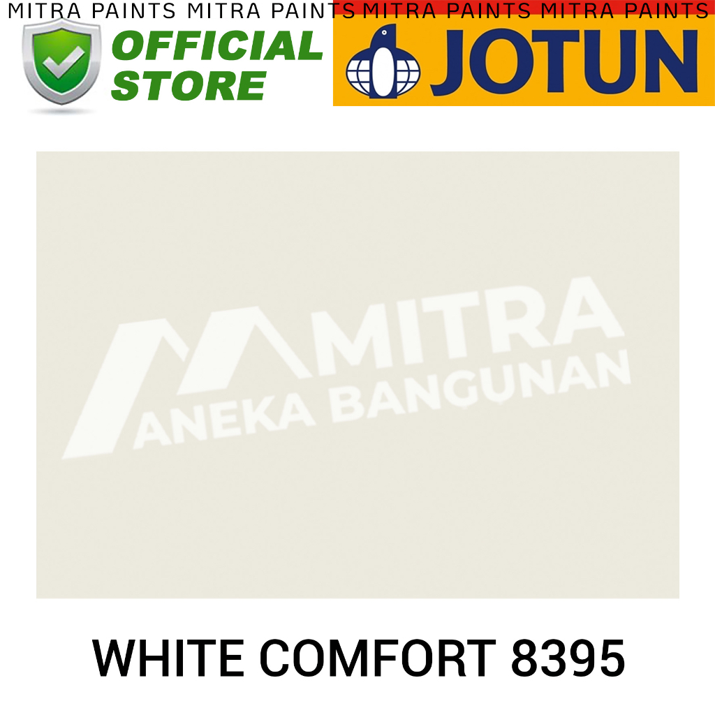 Jual CAT TEMBOK JOTUN INTERIOR EKSTERIOR WHITE COMFORT 8395 / BROKEN ...