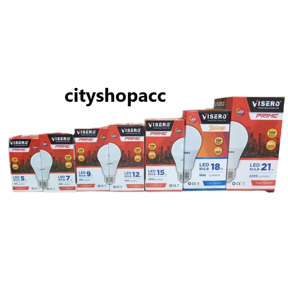 Jual Lampu Led VISERO PRIME 5W 7W 9W 12W 15W 18W 21W / 5 Watt 7 Watt 9 Watt 12 Watt 15 Watt 18 ...