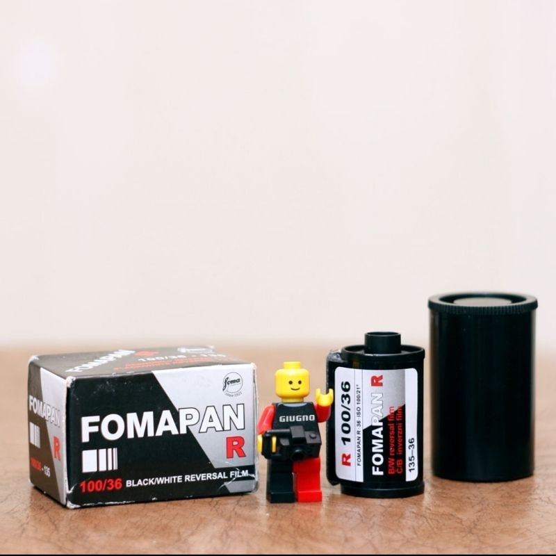 Jual Fomapan R 100 black and white reversal - roll film 35mm foma ...