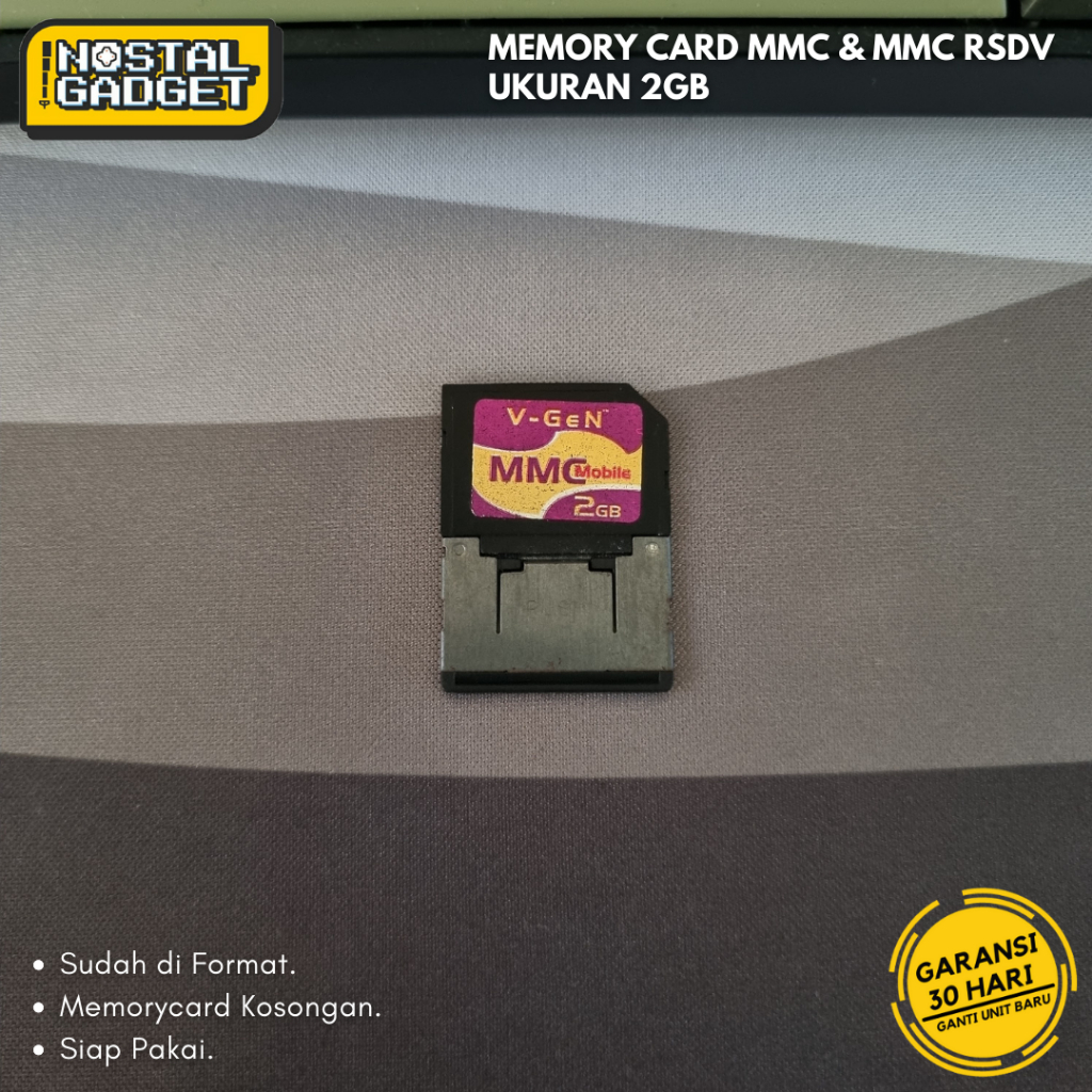 Jual Memory Card MMC RSDV Nokia Ngage QD 6600 6630 7610 9300 9500 N70 ...