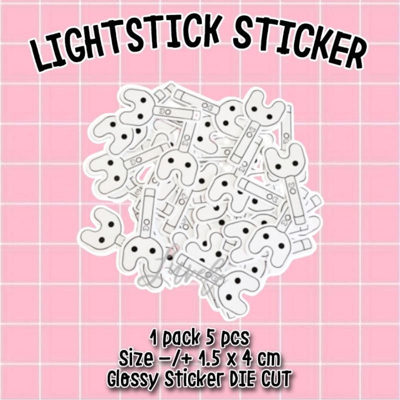 Jual Stiker New Jeans Lightstick Sticker 1 set 5 pcs | Shopee Indonesia