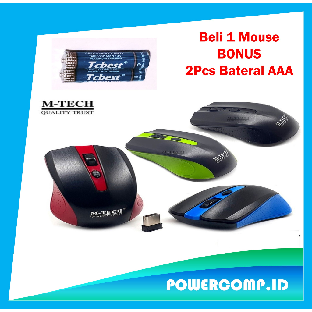 Jual M-Tech Mouse Wireless SY-6005 | Shopee Indonesia