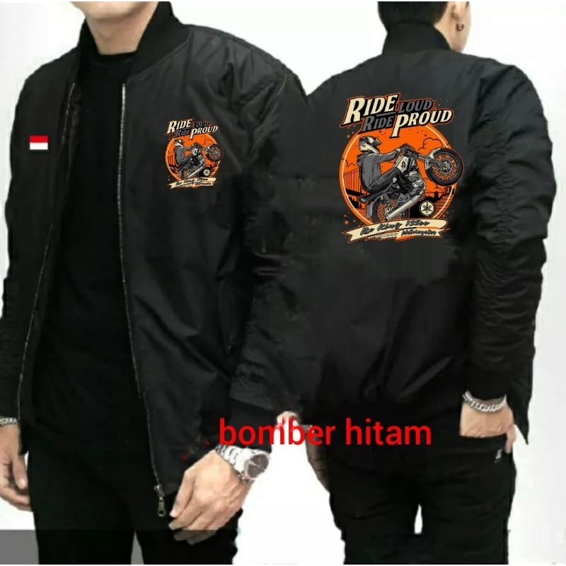 Jual jaket bomber RX KING 135/jaket Nmax JAKET GAUL/jaket touring/pria ...