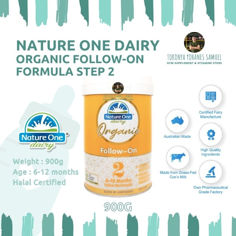 Jual Nature One Dairy organic follow on Formula Step 3 900 gram ...