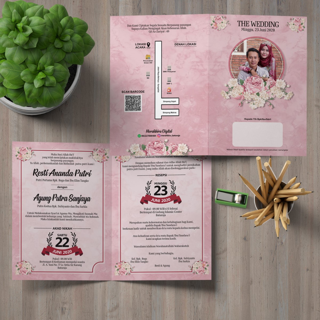 Jual Undangan Perkawinan / Undangan pernikahan / Undangan Murah ...