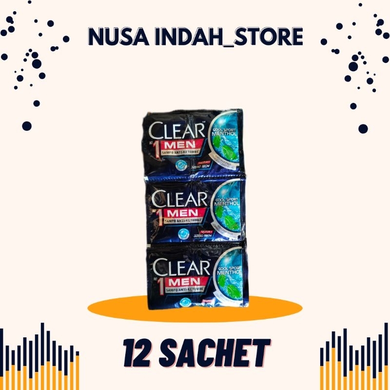 Jual Clear Shampoo Sachet | Shopee Indonesia