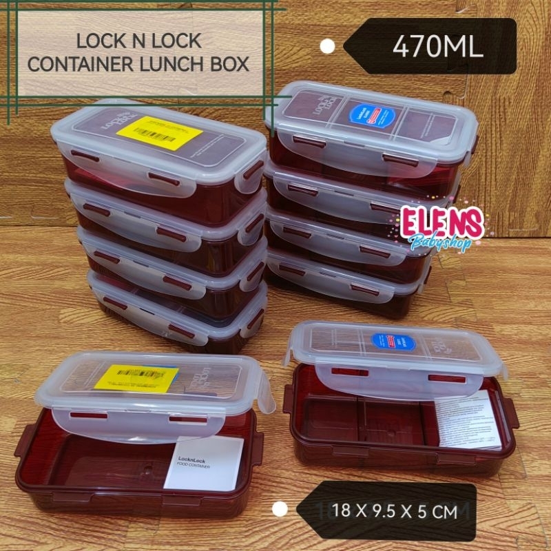 Jual Lock n Lock kotak makan lunch box container 470ml | Shopee Indonesia