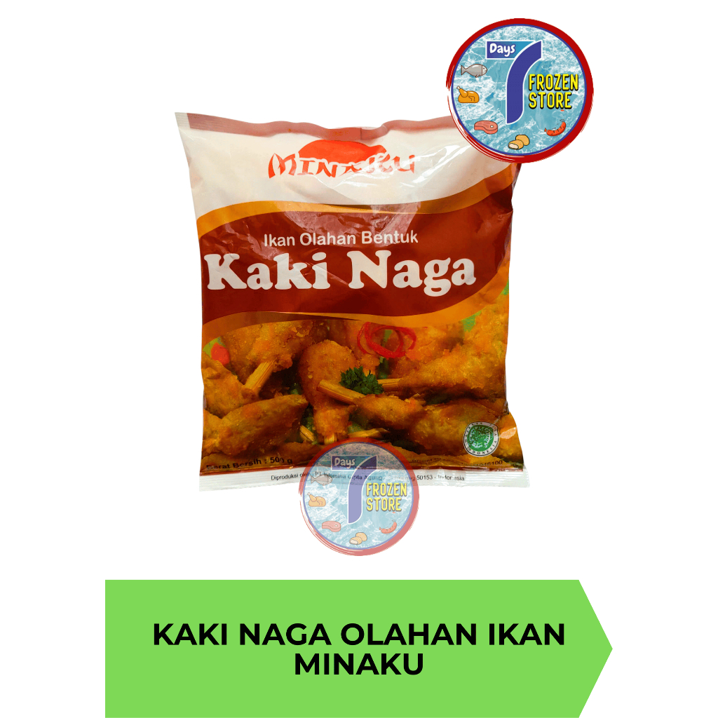 Jual Kaki Naga Olahan Ikan Minaku Beku Frozen 500 Gr | Shopee Indonesia