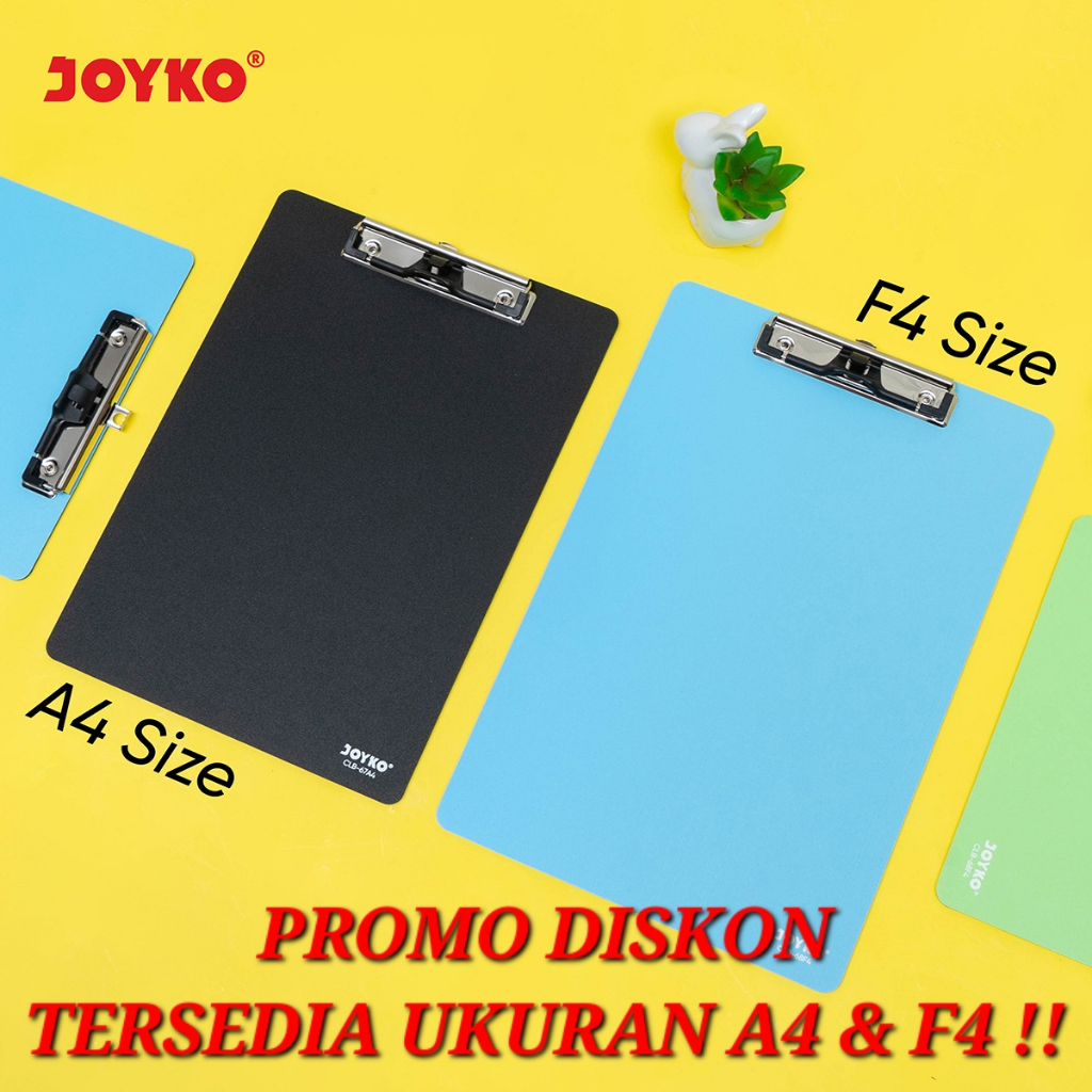 Jual Joyko Clipboard A4 F4 / Papan Jalan Alas Ujian FOAM BOARD Joyko | Shopee Indonesia
