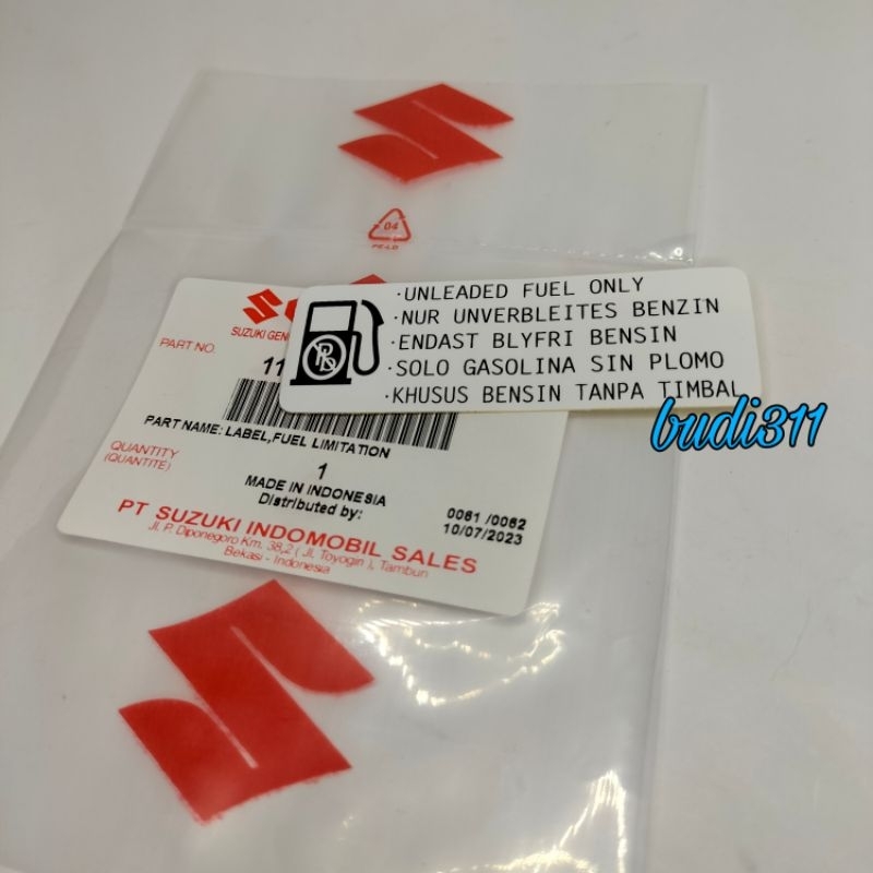 Jual stiker tangki bensin untuk All type motor suzuki | Shopee Indonesia