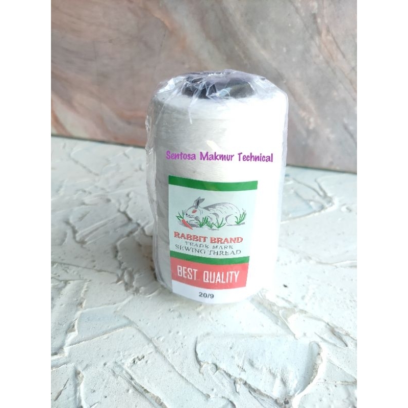Jual 20/9 Benang Putih Jahit Karung Goni 200 Gram 200gr | Shopee Indonesia