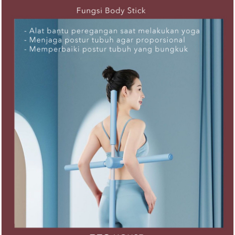 Jual Stick Lipat Putar Alat Latihan Punggung / Stick Untuk Menegakkan ...