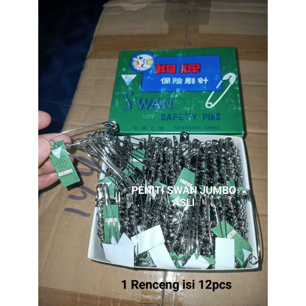 Jual PENITI SWAN JUMBO / SUN BABY STAINLESS ECER ( RENTENG ) | Shopee ...