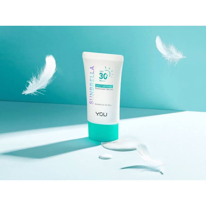 Jual Y.O.U Sunbrella Daily Defense Sunscreen Serum SPF 30 PA+++ 30ml | Shopee Indonesia