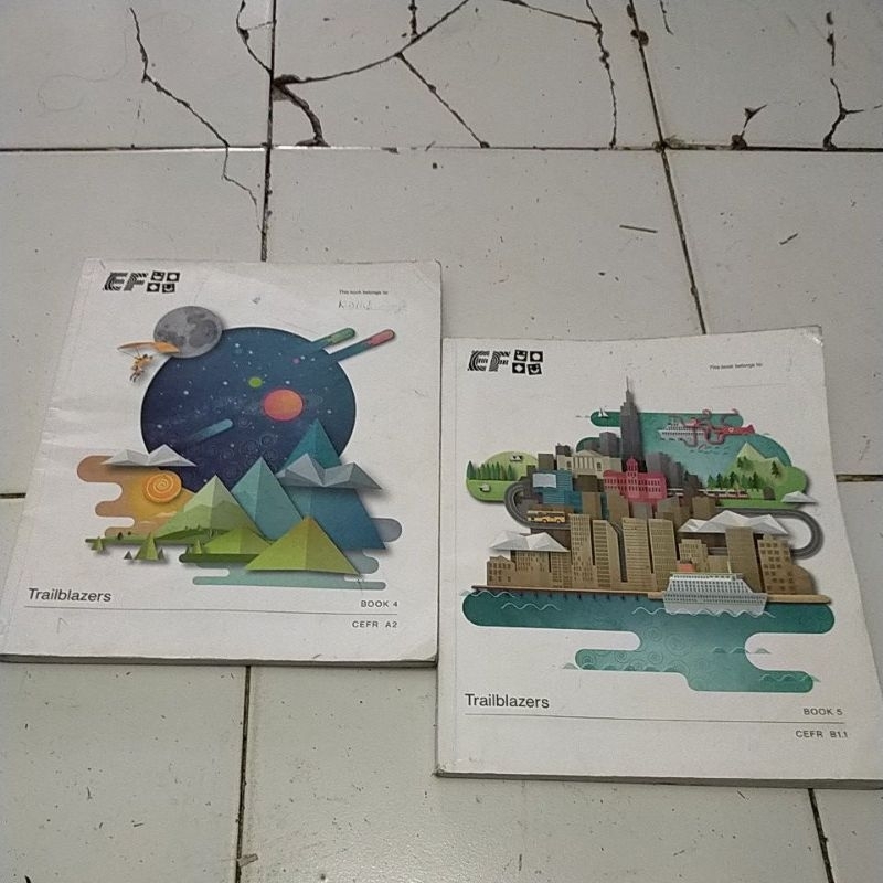 Jual EF EDUCATION FIRST TRAILBLAZERS BOOK 4 & 5 | Shopee Indonesia