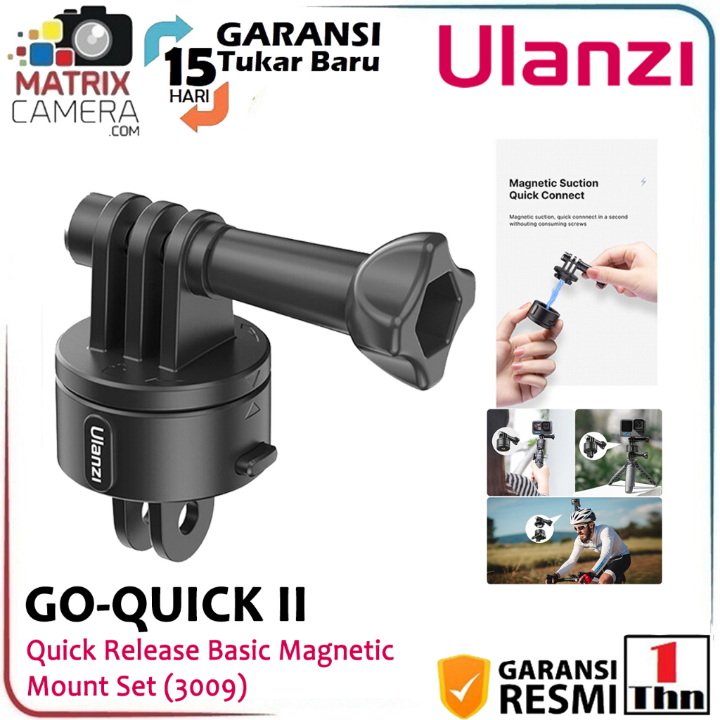 Jual Ulanzi Go-Quick II Quick Release BasicMagnetic Mount Set (3009) | Shopee Indonesia