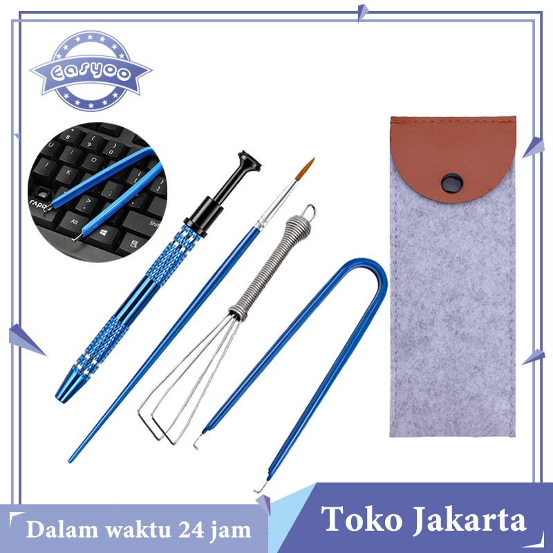 Jual 4in1 Keyboard Lube Tool Kit Dengan Bag Switch Opener, Stem Holder ...