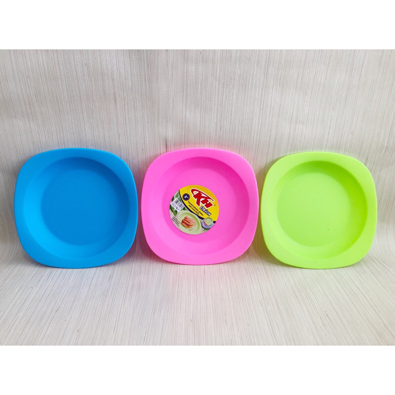 Jual Piring Plastik Segi 8 inch / Piring Makan / Piring Saji / Piring ...