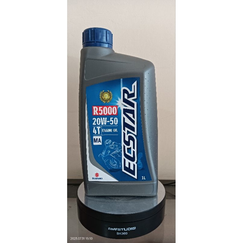 Jual Suzuki SGO - Oli ECSTAR R5000 20W-50 4T ENGINE MA/ 1Ltr (Dijamin ...